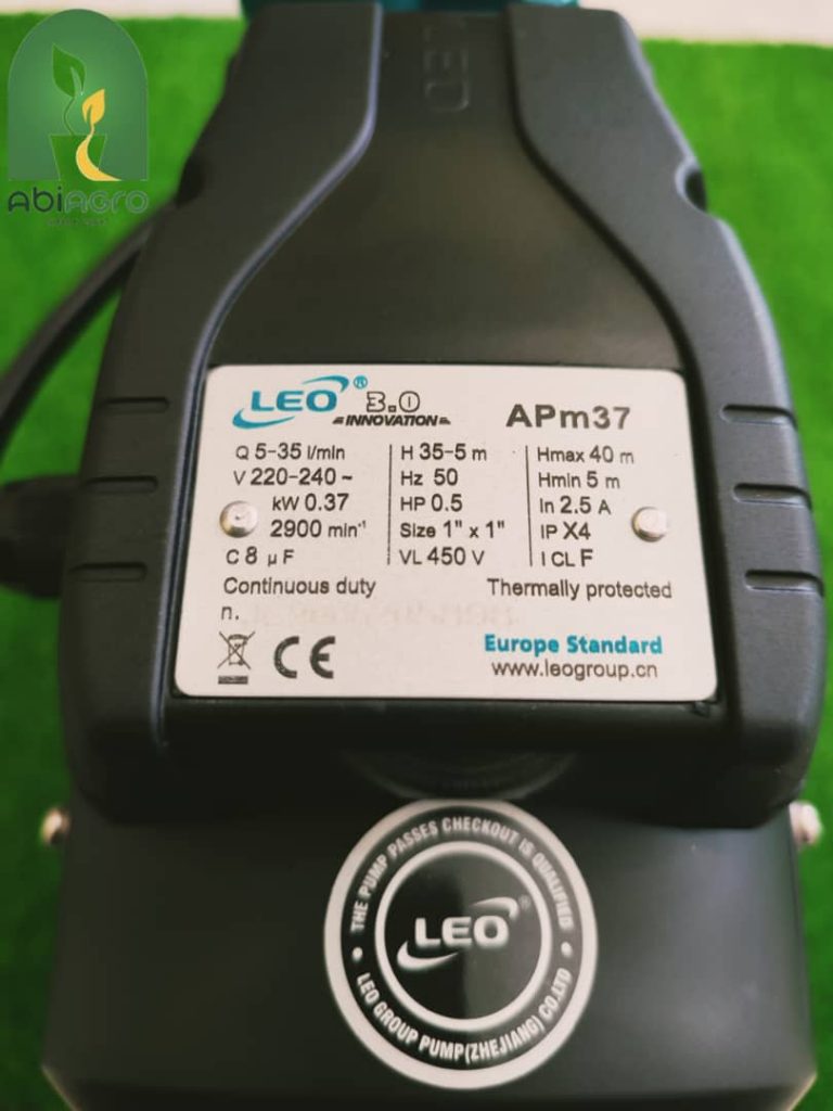 Pam 0.5 hp LEO Innovation 3.0 APm (Peripheral Pump) – Abi Agro