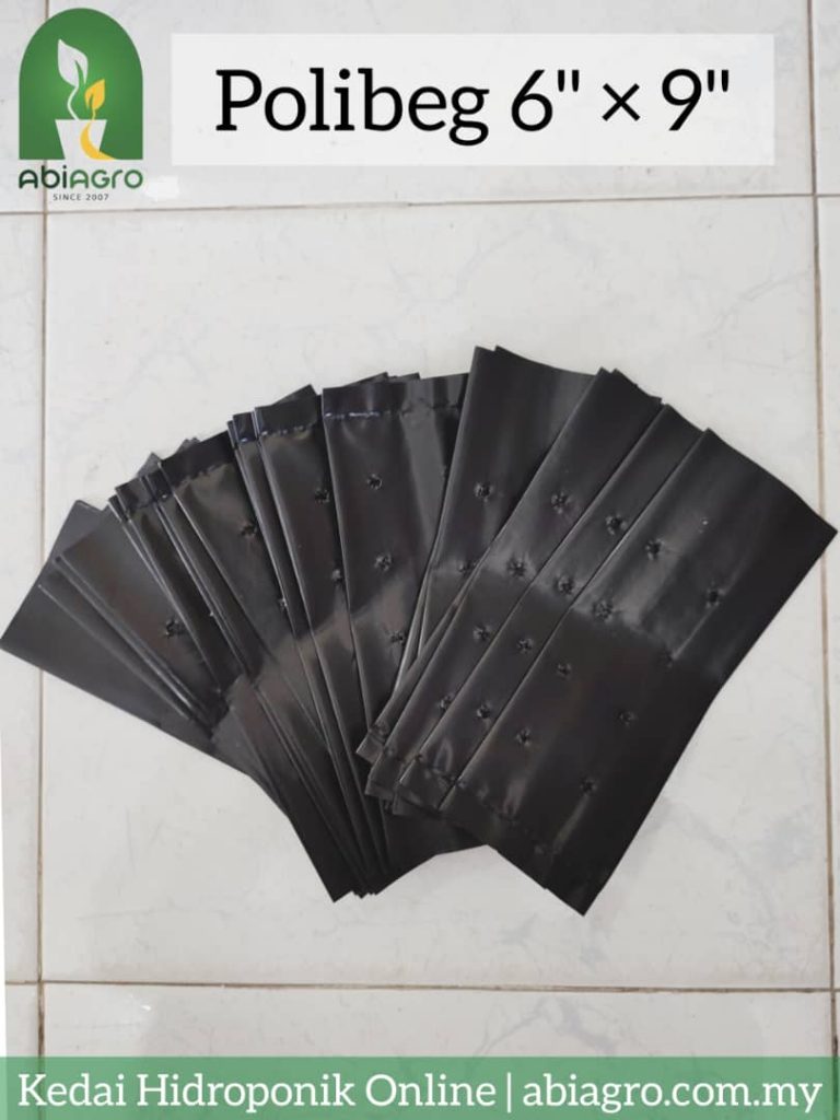 Polibeg Tanaman Saiz 9″ x 6″ 1Kg READY STOCK – Abi Agro